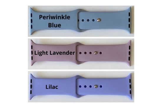 Seashells Apple Watch Silicone Engraved Band – Lux Bands Shop